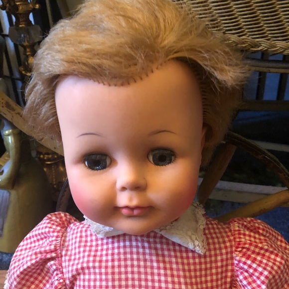 ideal | Toys | Ideal 96s Kissy Doll In Original Outfit Adorable | Poshmark